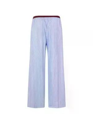 Plan C Striped Palazzo Pants