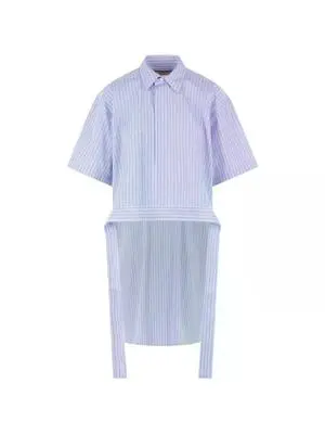 Plan C Striped Shirt - Blue