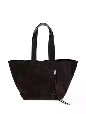 ALLSAINTS Alba Zip Leather Tote Bag