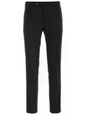 PT TORINO Slim-cut Chino Trousers - Black