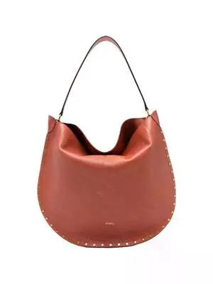 Isabel Marant Grained-leather Shoulder Bag - Red