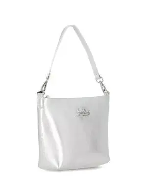 MC2 SAINT BARTH Logo Shoulder Bag - Silver