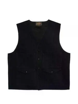 Filson Button Detailed Vests For Men
