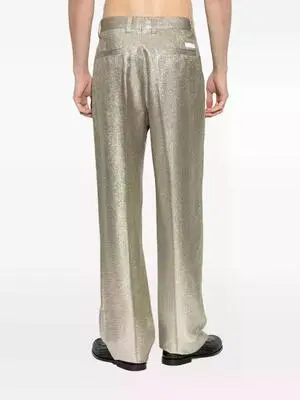 Versace Viscose-lurex Formal Trousers