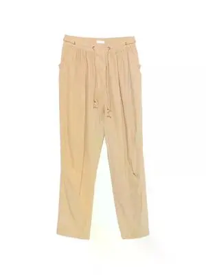 Isabel Marant Falcona Straight-leg Trousers - Neutrals