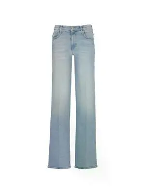 MOTHER Mid Rise Jeans - Blue