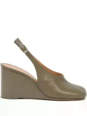 MAISON MARGIELA Leather Pumps - Green