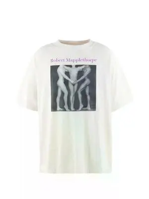 SAINT MXXXXXX X Robert Mapplethorpe Graphic-print T-shirt - White