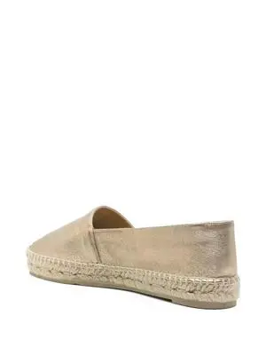 CastaÑer Kenda Flat Espadrilles - Gold