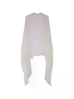 Issey Miyake Feather Ramie Pleats Stole Scarf