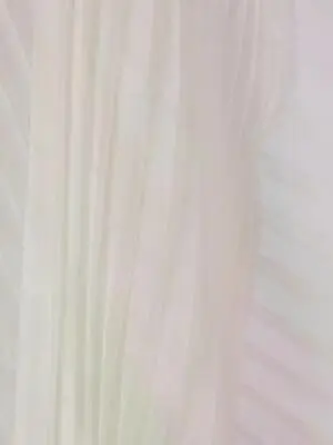 Issey Miyake Feather Ramie Pleats Stole Scarf