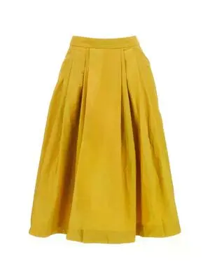 CASEY CASEY Anarchic Pleated Midi Skirt