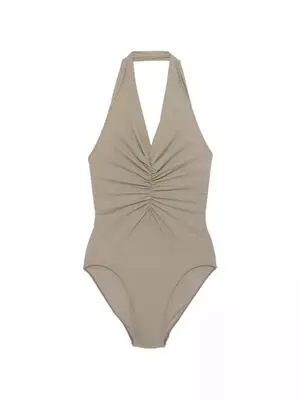 Rick Owens Draped Halterneck Swimsuit