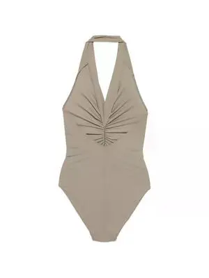 Rick Owens Draped Halterneck Swimsuit