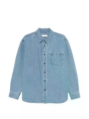 DUNST Pocket Button-up Shirt - Blue