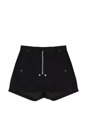 Rick Owens Zip Fastening Shorts - Black