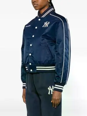 Sporty & Rich Logo-embroidered Bomber Jacket