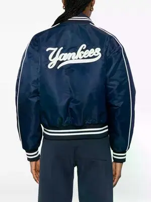 Sporty & Rich Logo-embroidered Bomber Jacket