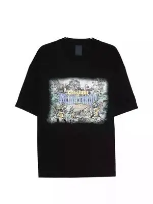 JUUN.J Graphic T-shirt - Black