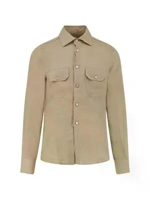 Kiton Pocket Shirt - Neutrals