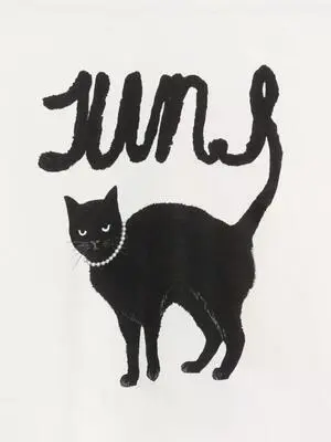 JUUN.J Cat-print T-shirt