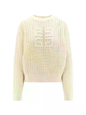 Givenchy Open-knit 4g Motif Sweater
