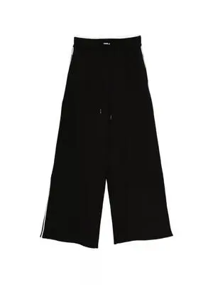 JUUN.J Side-stripe Trousers - Black