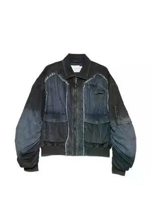 FENG CHEN WANG Panelled Bomber Jacket