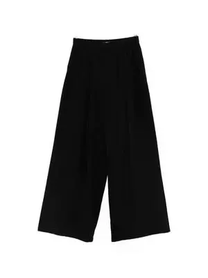 ELEH Wide-leg Trousers - Black