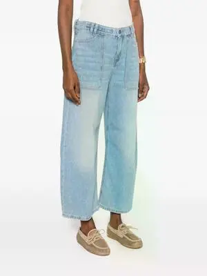 DRYKORN Patch-pocket Wide-leg Jeans