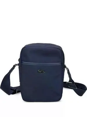 Lacoste Logo Adjustable Messenger Bag - Blue