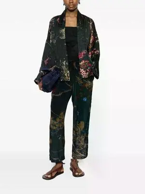 YAVI Floral Trousers