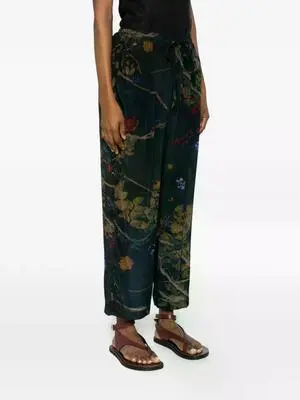 YAVI Floral Trousers