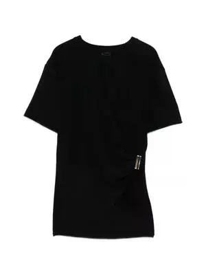 Pinko Buckle Draped T-shirt