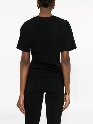 Pinko Buckle Draped T-shirt
