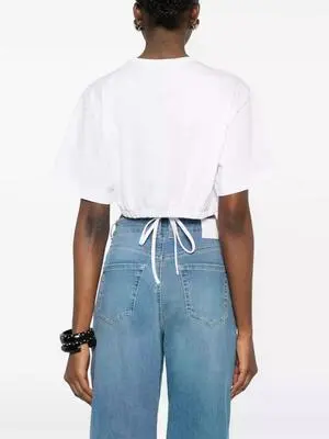 Pinko Eyelet Drawstring T-shirt