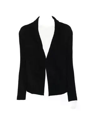 Issey Miyake Pleated Jacket - Black
