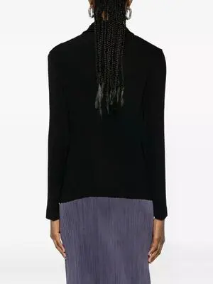 Issey Miyake Pleated Jacket - Black