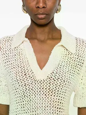 LIBEROWE Knitted V-neck Top