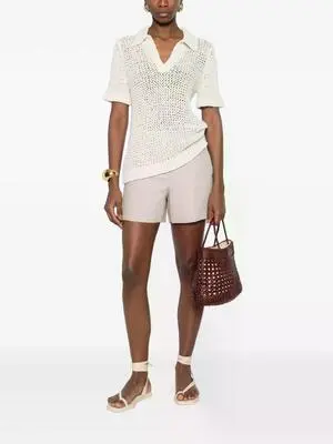 LIBEROWE Knitted V-neck Top