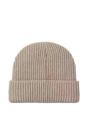 Bogner Ribbed Logo-patch Beanie