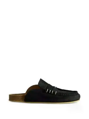 JW Anderson Tassel Detail Mules - Black