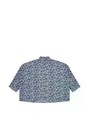 BERGFABEL Floral Shirt - Grey