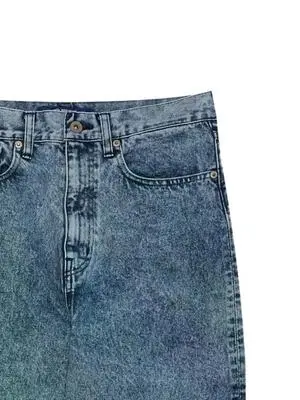 Junya Watanabe Acid-wash Bootcut Jeans