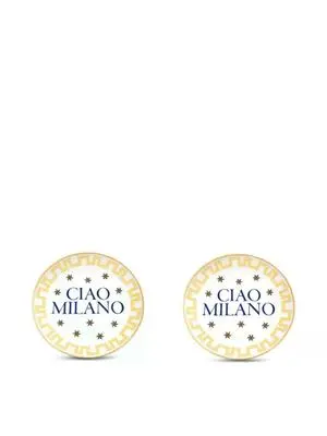 BITOSSI HOME Ciao Milano Plate Set - White