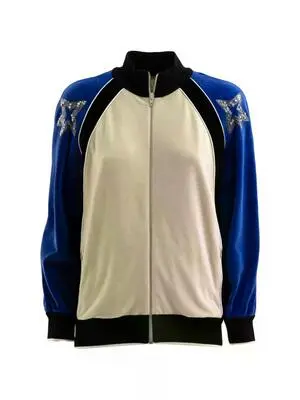 Valentino Garavani Bead-embellished Bomber Jacket - Neutrals