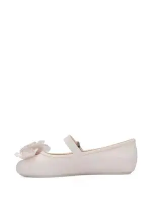 Melissa Floral Detail Ballet Flats