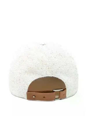 Lorena Antoniazzi Cotton Embellished Cap