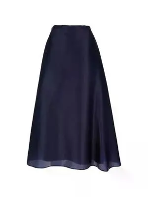 Alberta Ferretti A-line Skirt - Blue