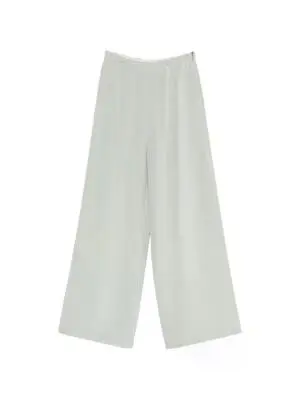Max Mara Wide-leg Palazzo Pants - Green